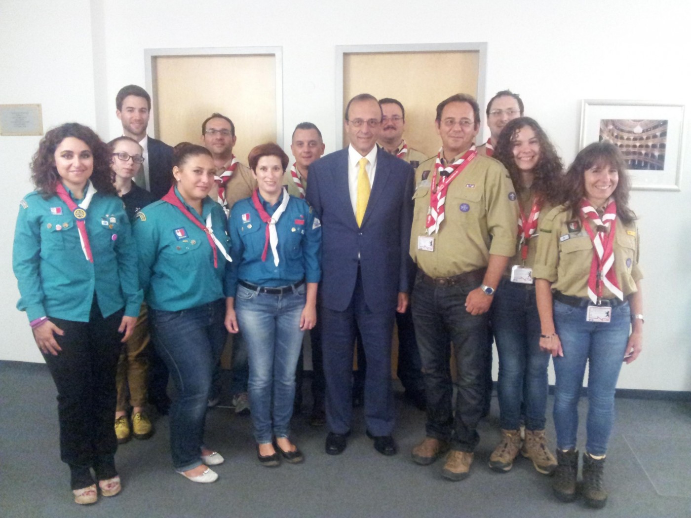 Maltese scouts welcomed at embassy of Malta in Berlin - TVMnews.mt