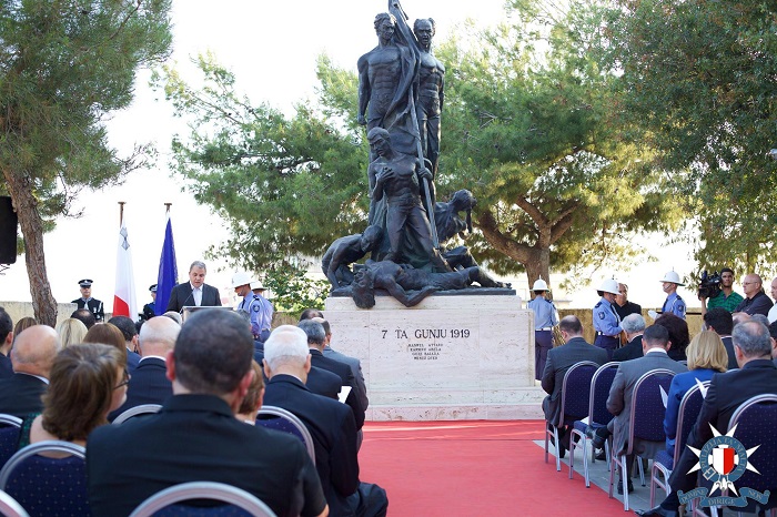 Malta commemorates 1919 Sette Giugnio revolts - TVMnews.mt