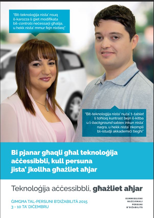 Konferenza Nazzjonali mtella' mill-Kummisjoni Nazzjonali Persuni b ...