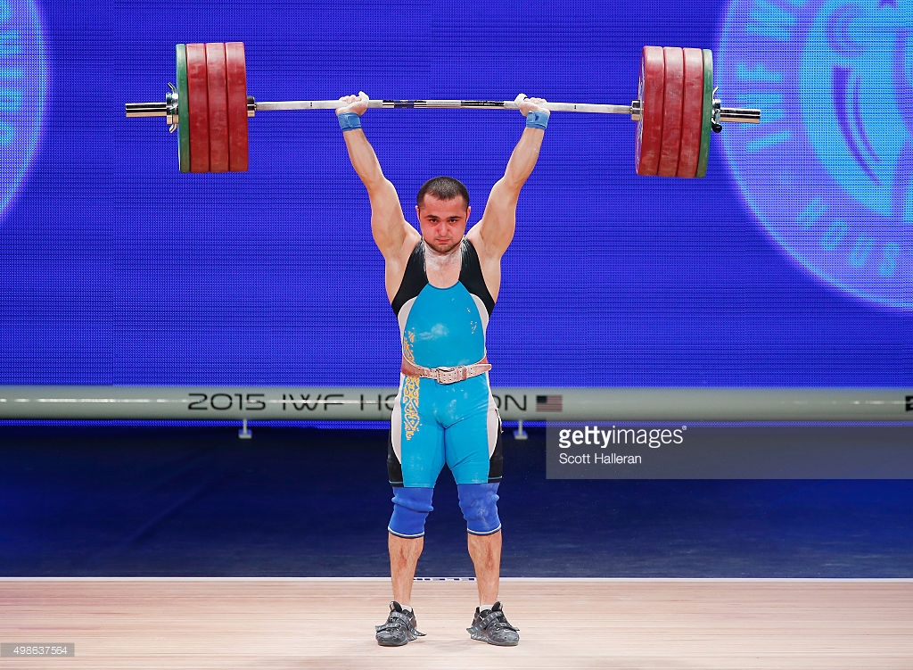 Rahimov wins men's 77kg category at the World weightlifting ...