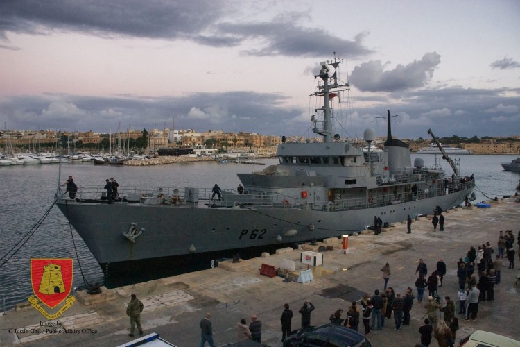 The P62 arrives in Malta from Ireland - TVMnews.mt