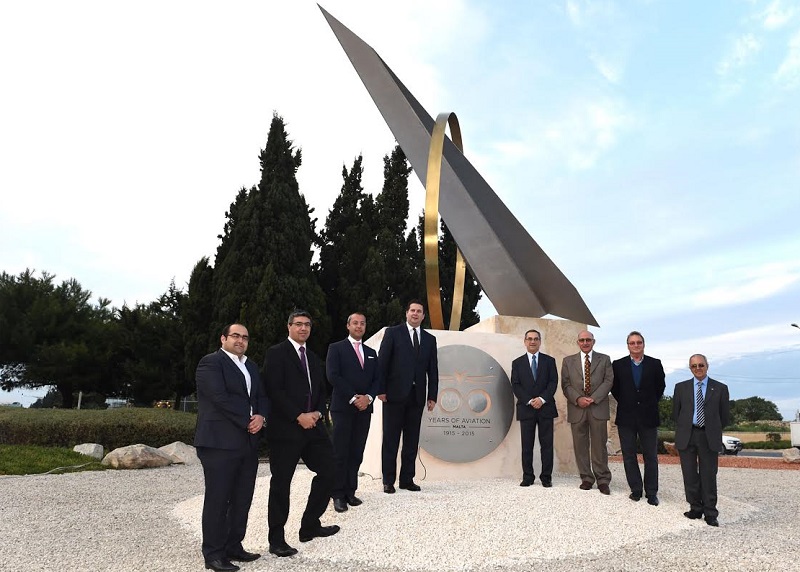 Monument commemorates 100 years of aviation in Malta - TVMnews.mt