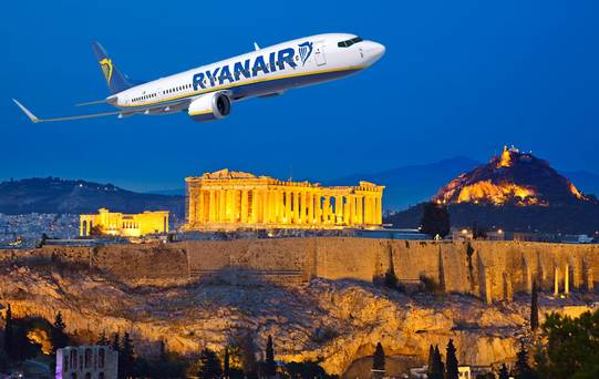 Ryanair adds Athens to destinations from Malta - TVMnews.mt