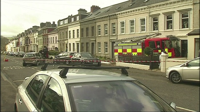Watch stolen fire engine crashes into houses and cars in Northern ...