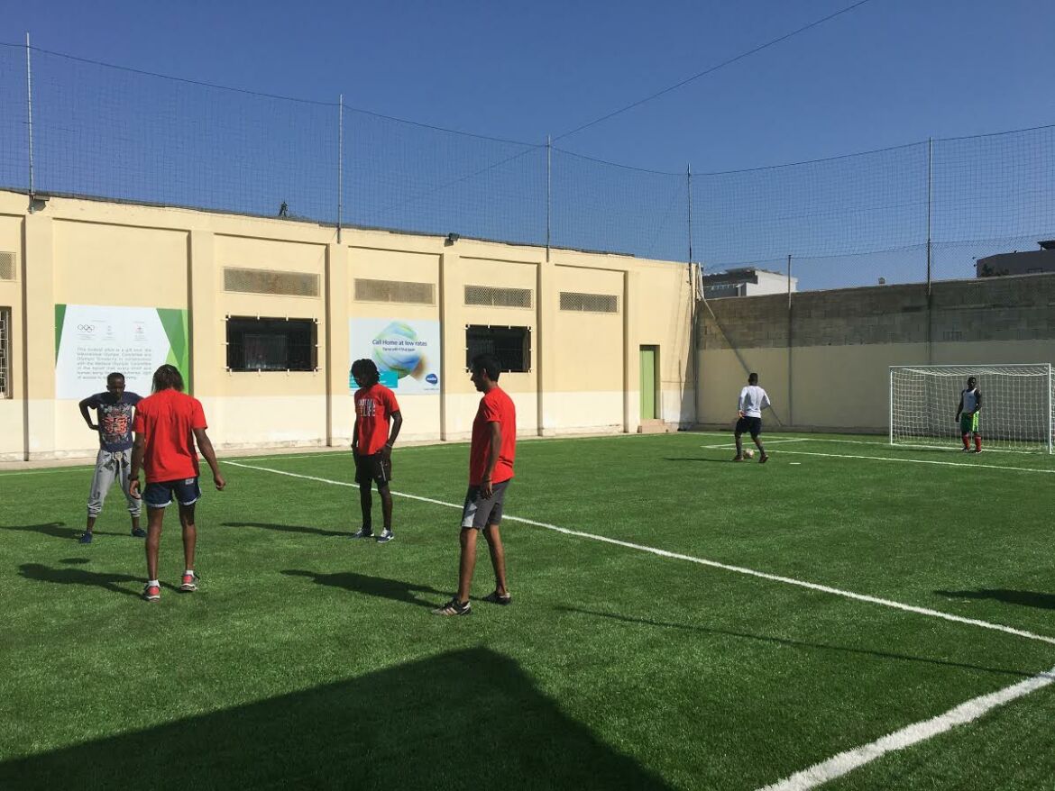 Football ground inaugurated at Marsa open centre - TVMnews.mt