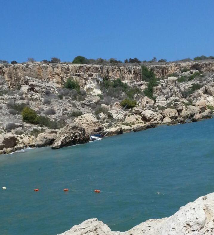 Watch: Yacht sinks at Il-Fekruna - TVMnews.mt