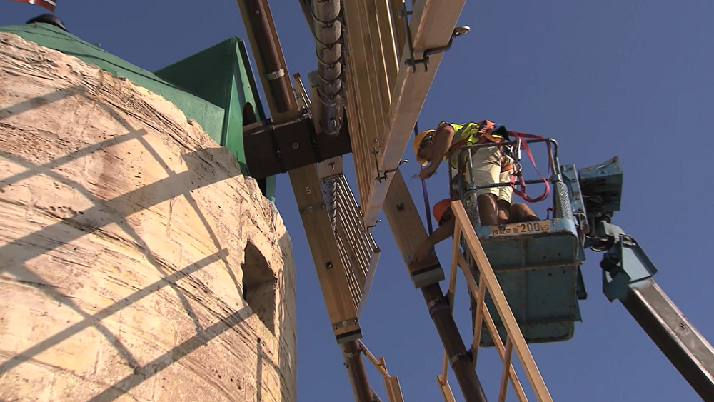 The windmill known as "ta' Kola" restored to working condition - see ...