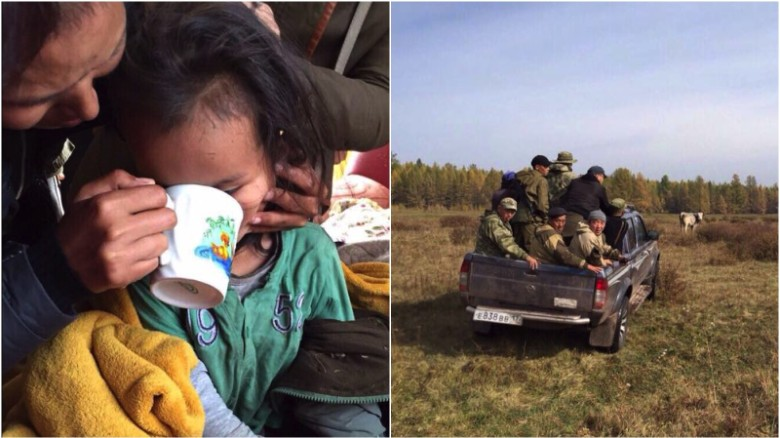 Three-year-old boy is found alive and well after 72 hours lost in ...