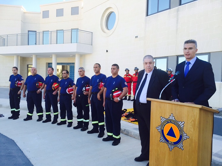 Seven new station officers to strengthen role of the Civil Protection ...