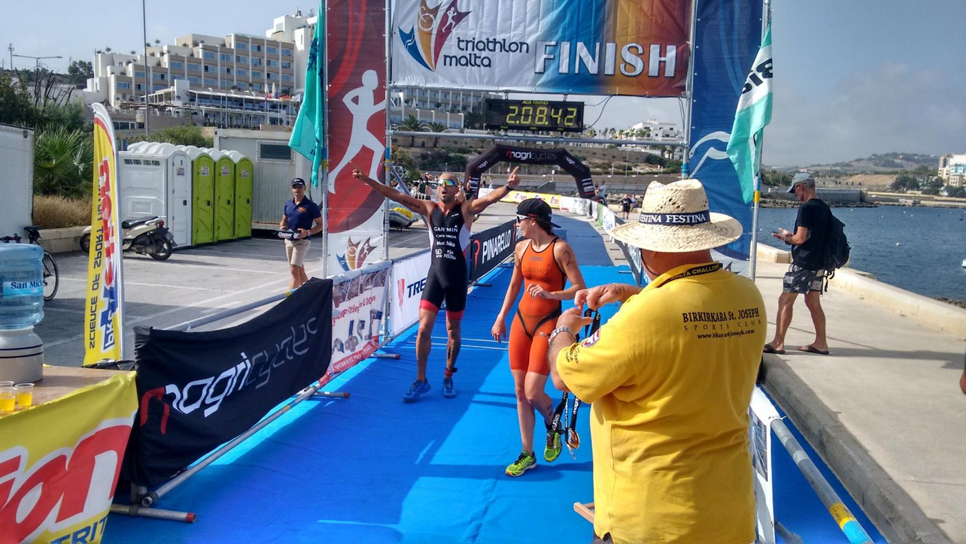 Keith Galea u Hannah Pace jirbħu l-kampjonat Nazzjonali tat-Triathlon ...
