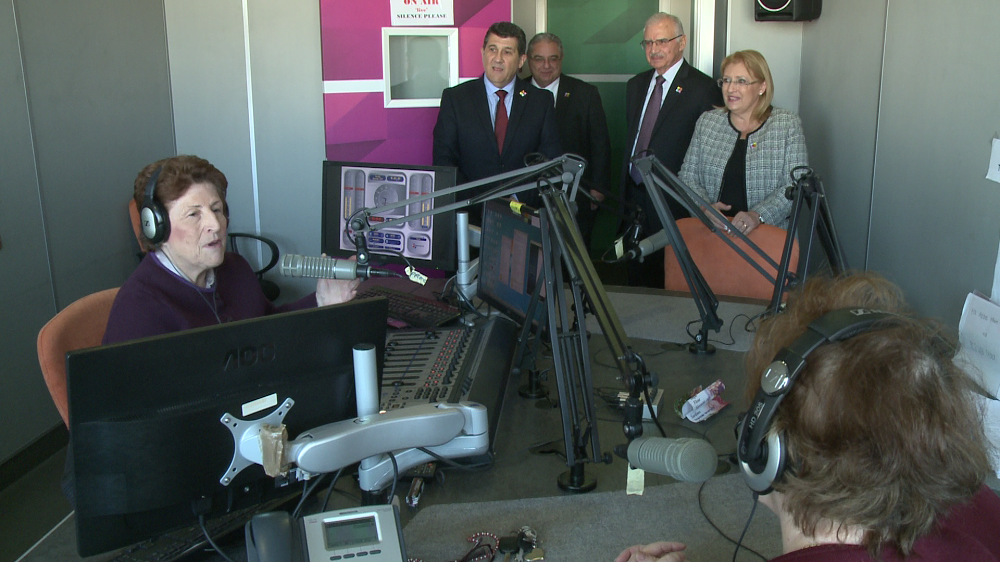 Il-President ta' Malta trodd ħajr lill-PBS waqt żjara fil-creativity ...