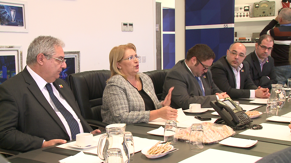 Il-President ta' Malta trodd ħajr lill-PBS waqt żjara fil-creativity ...