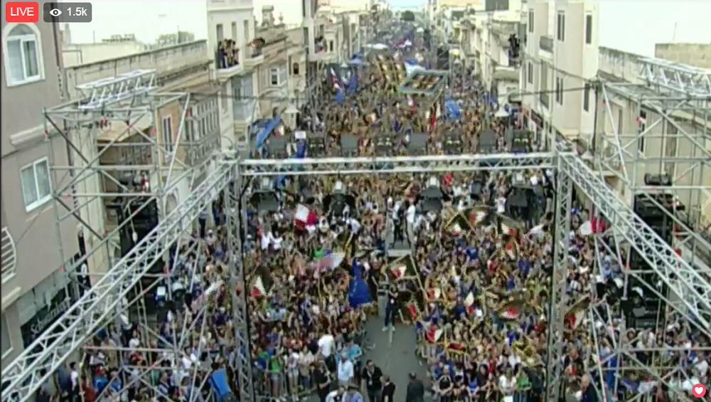 WATCH: Nationalist Party mass meeting from Żebbuġ - TVMnews.mt
