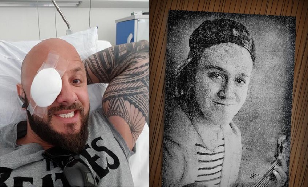 Man draws portrait of his eye donor - TVMnews.mt