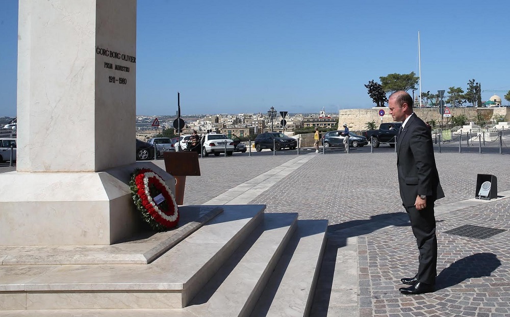 PM pays tribute to Gorg Borg Olivier on the 106th anniversary of his ...