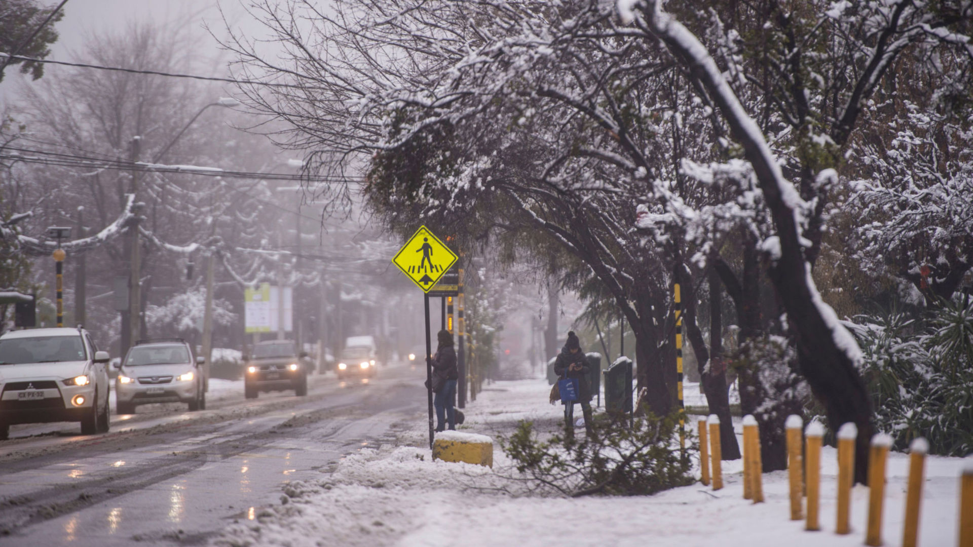 Santiago hit by snow for the first time in 20 years - TVMnews.mt
