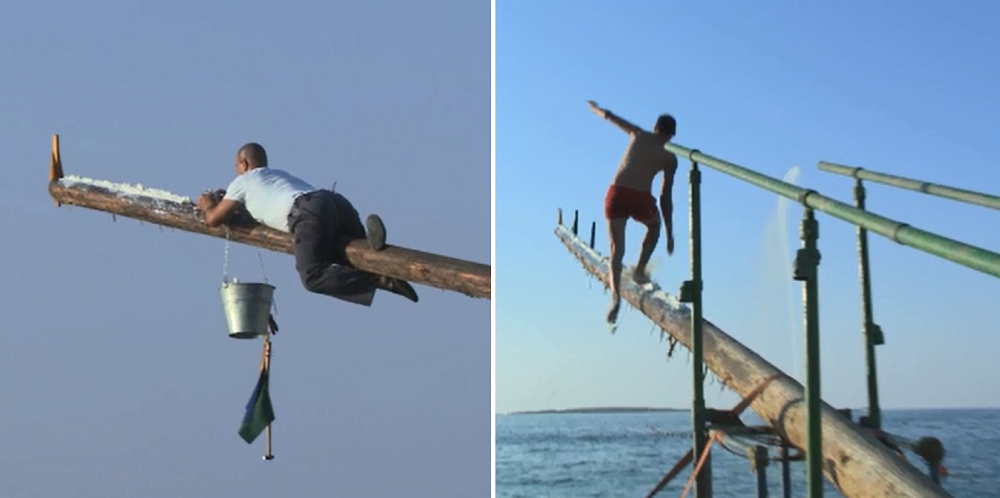 WATCH: Bugibba greasy pole draws the crowds - TVMnews.mt