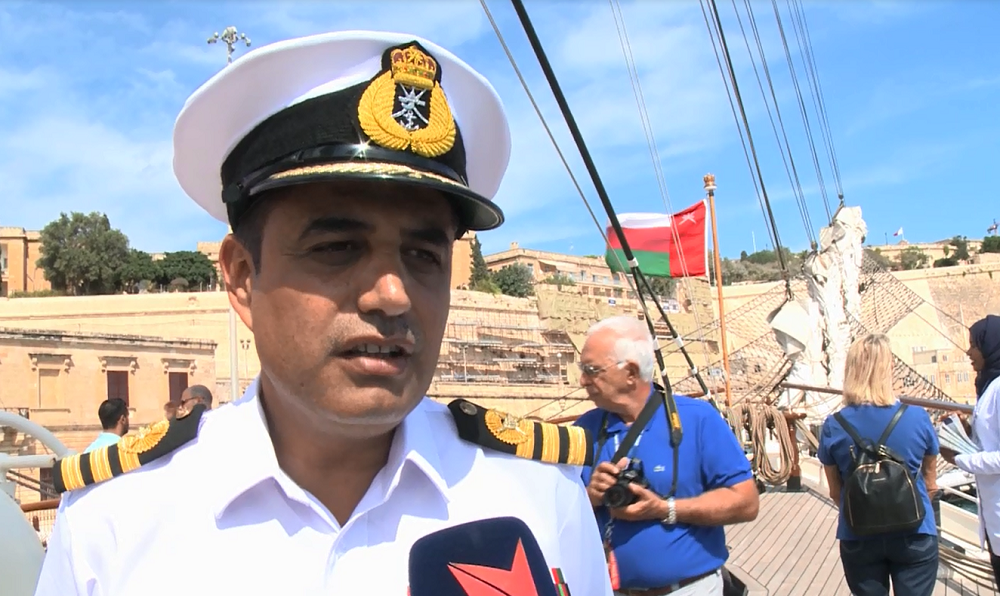 Shabab Oman II - an ideal sailing ship for sailors' training - TVMnews.mt