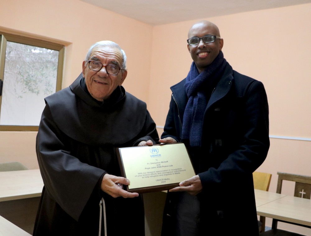 Patri Dionysius Mintoff rikonoxxut għal ħidmietu - TVMnews.mt