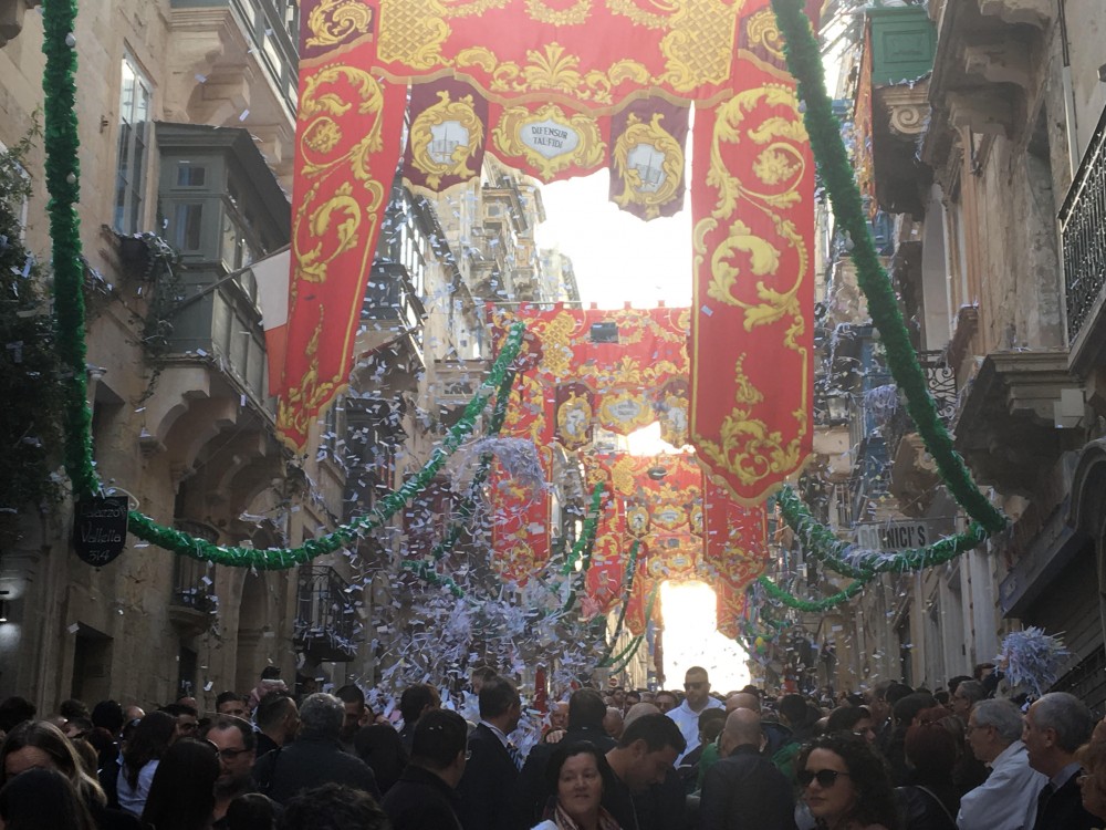 Il-Belt Valletta terġa' tiċċelebra, din id-darba l-festa ta' San Pawl ...