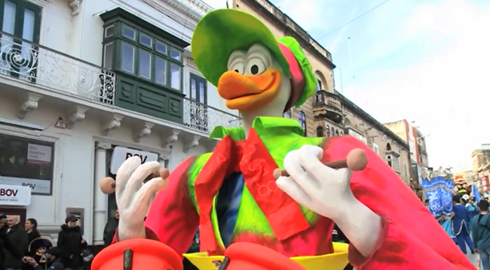 WATCH: Ħamrun bands celebrate Carnival - TVMnews.mt