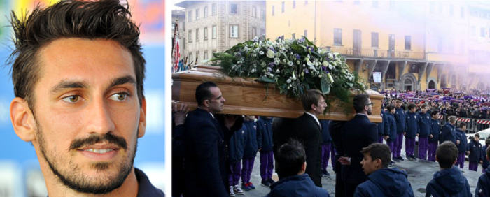 Thousands throng square in Florence to bid farewell to Davide Astori ...