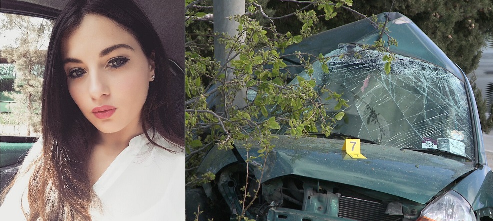 Young woman involved in this morning's accident is model Christa ...