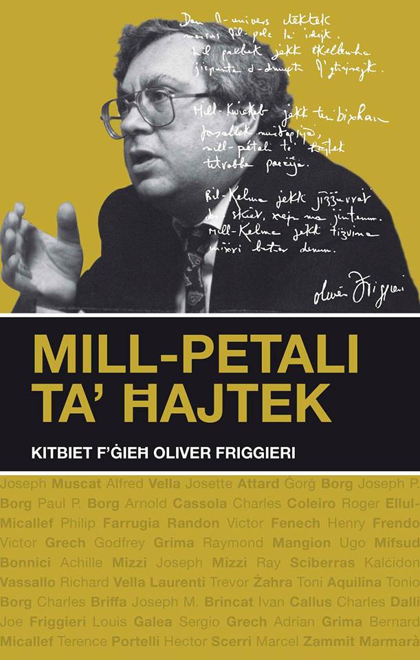 New book in recognition of Oliver Friggieri's works - TVMnews.mt