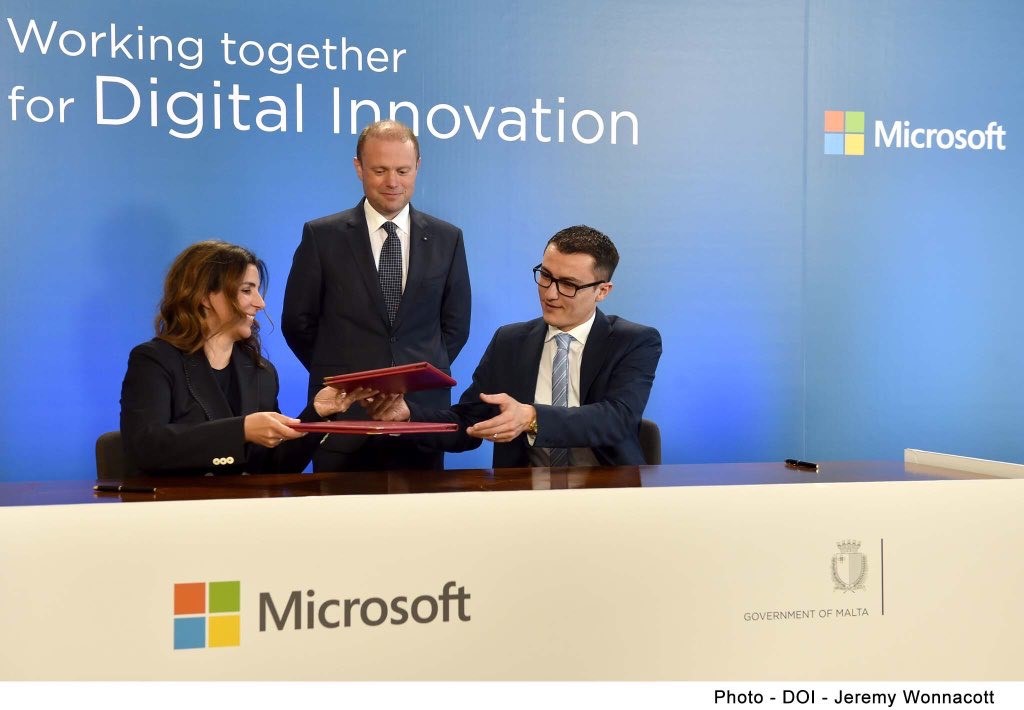Agreement signed between Government and Microsoft - TVMnews.mt