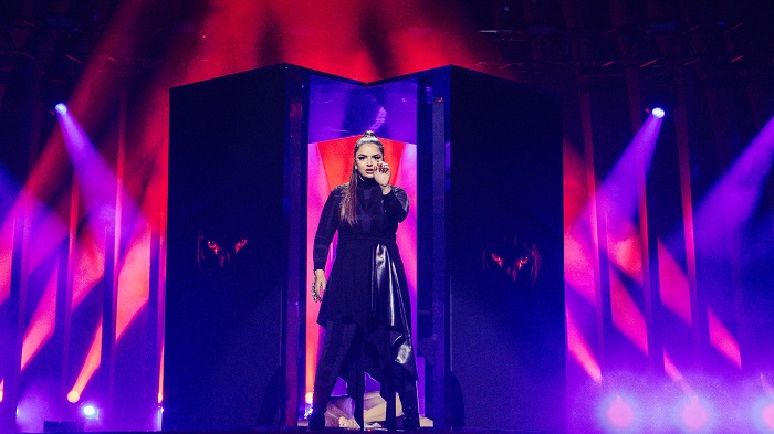 WATCH: Christabelle's preparations before going on stage at Eurovision ...