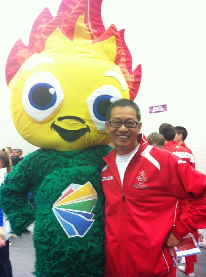 Imut Albert Chun ex President tal-Federazzjoni Maltija tal-Ġinnastika ...