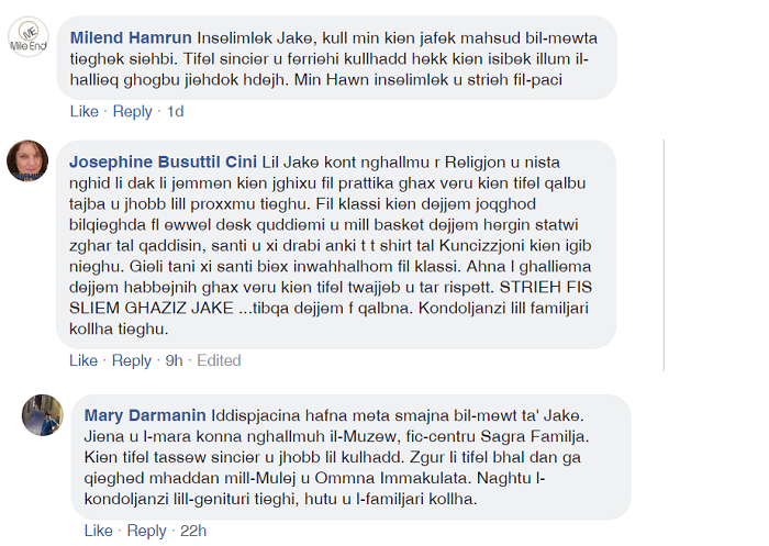 Jake Cutajar jingħata l-aħħar tislima f'Bormla - TVMnews.mt