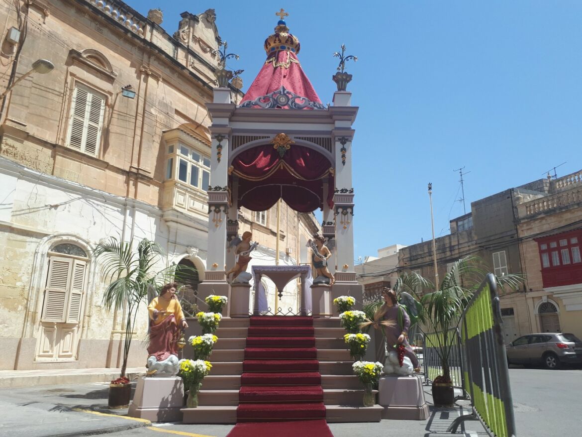 Stand last used 32 years ago for Corpus Christi feast in Luqa to be set ...
