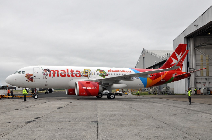 New Air Malta aircraft now in Malta - TVMnews.mt
