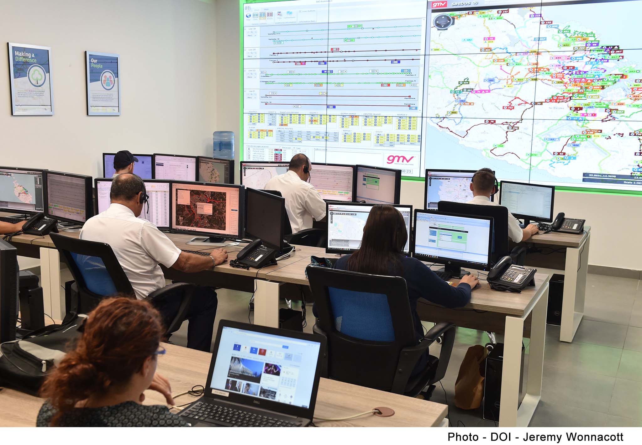 Control centre to monitor public transport system - TVMnews.mt