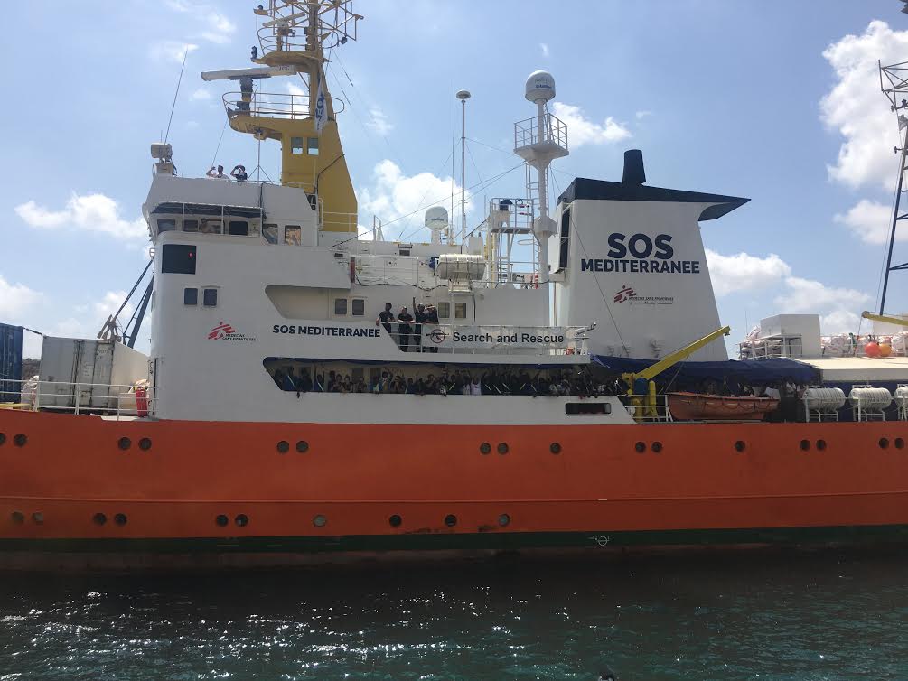 Update (5): Italy will also be taking some immigrants from MV Aquarius ...
