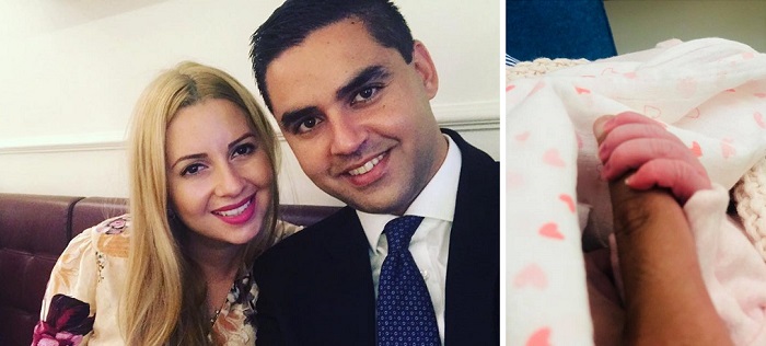 Minister Ian Borg and his wife Rachelle become first-time parents ...