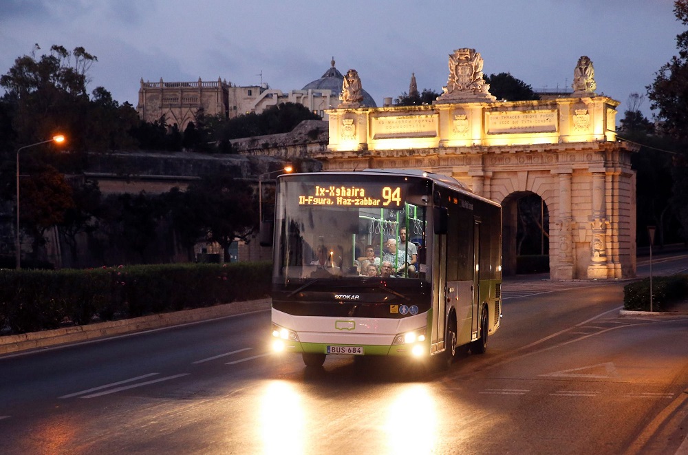 Public bus service during Notte Bianca - TVMnews.mt