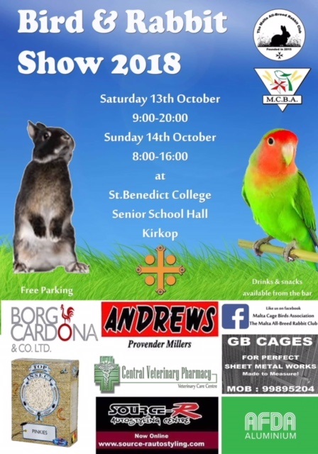The Malta All-Breed Rabbit Club and Malta Cage Bird Association host ...