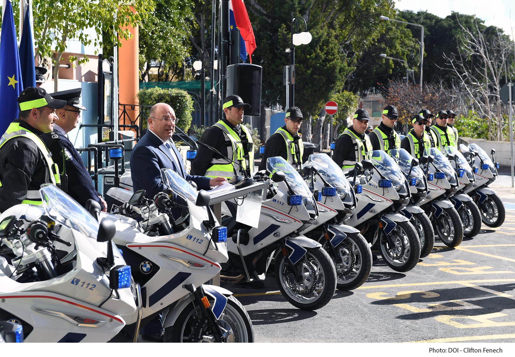 15 new motorcycles for Traffic Police Section - TVMnews.mt