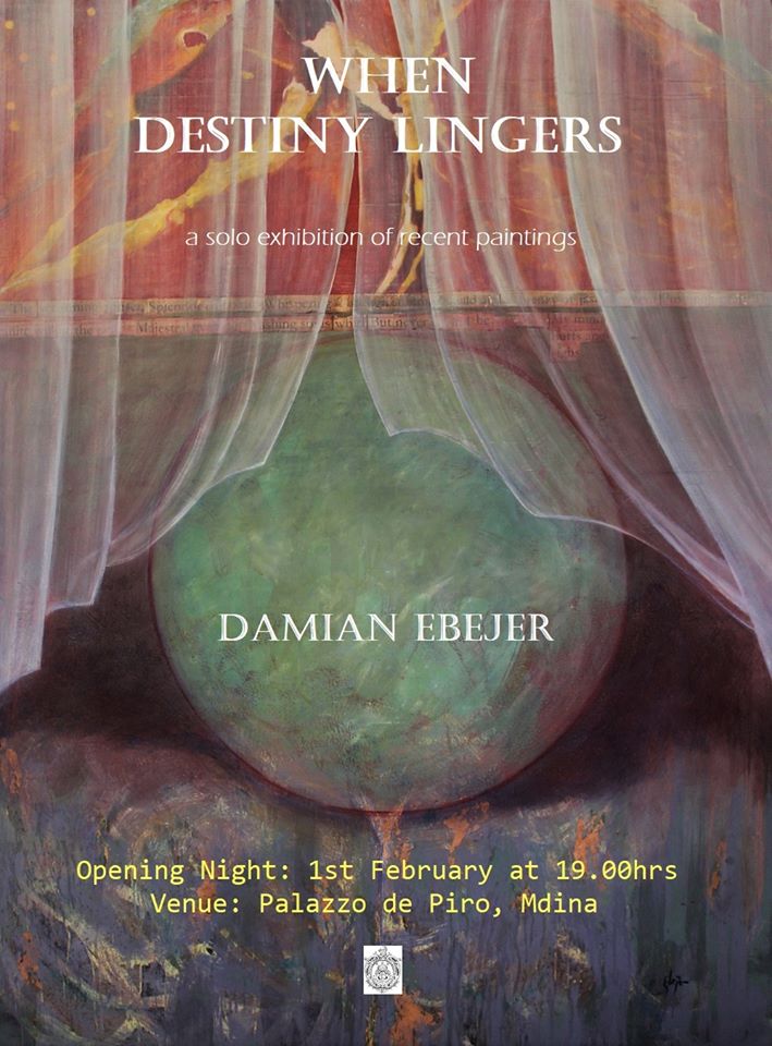 When Destiny Lingers - Damian Ebejer's solo exhibition - TVMnews.mt
