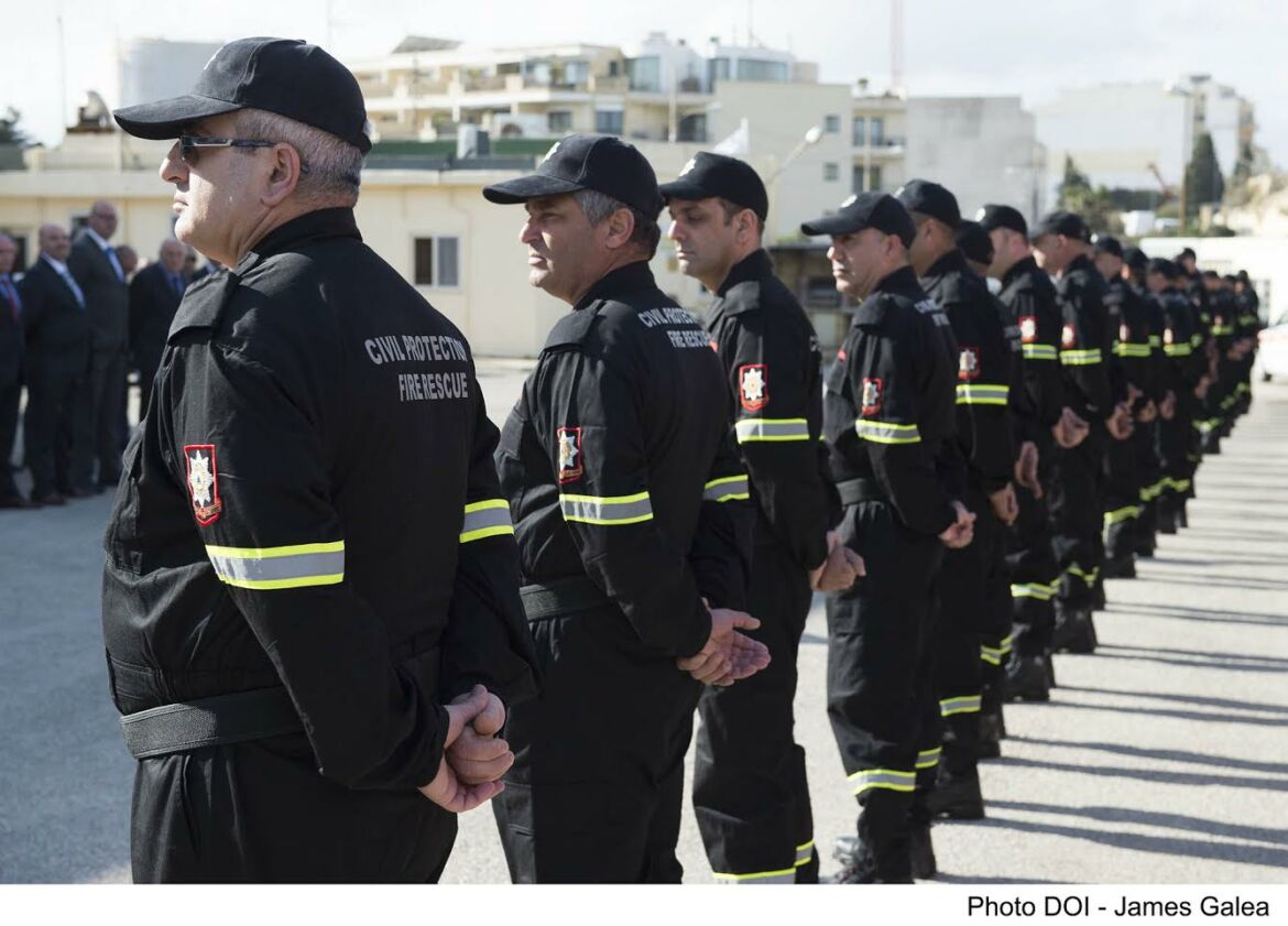 Civil Protection personnel's long service recognised - TVMnews.mt