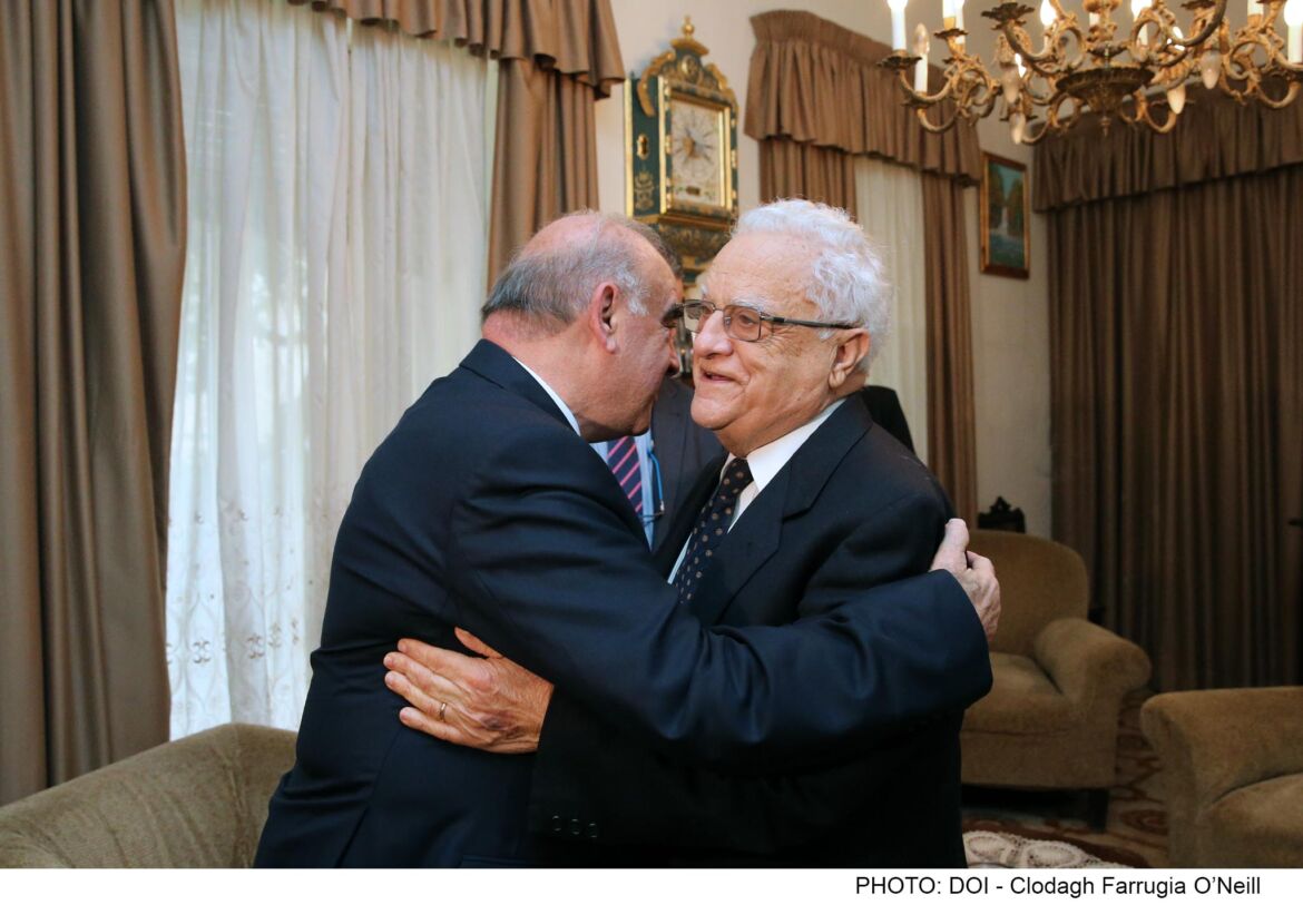 President George Vella calls on President Emeritus Eddie Fenech Adami ...