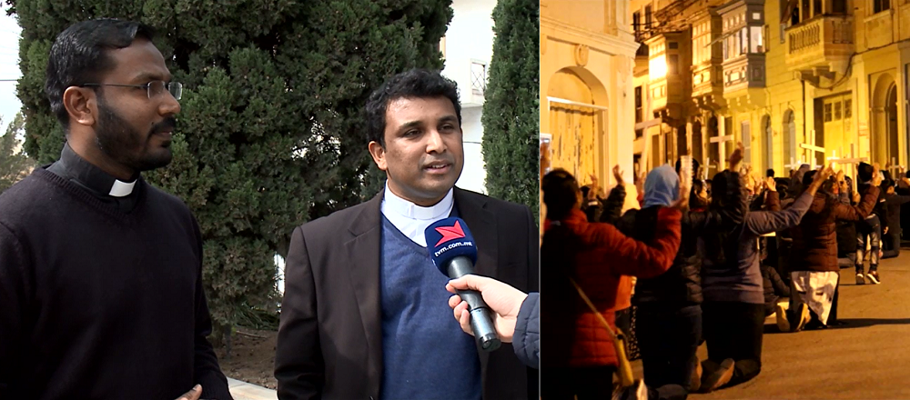 "We knelt and prayed for Malta" - the Indian community on Good Friday ...