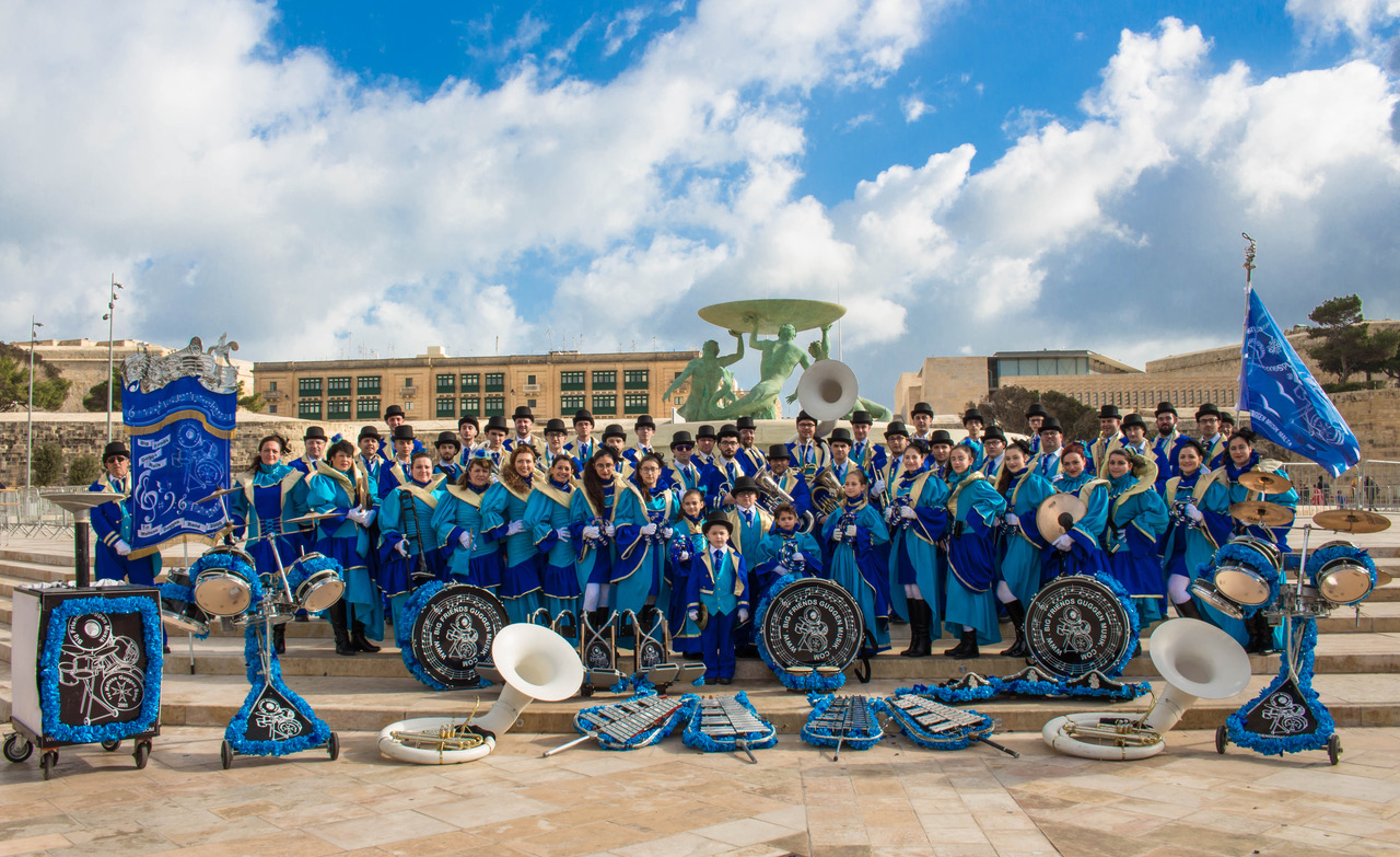 Guggen Musik Band at Sicily's magnificent Acireale Carnival - TVMnews.mt