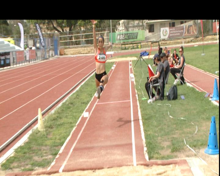 FILMAT: Fl-Atletika rekord nazzjonai ġdid minn Claire Azzopardi fit ...