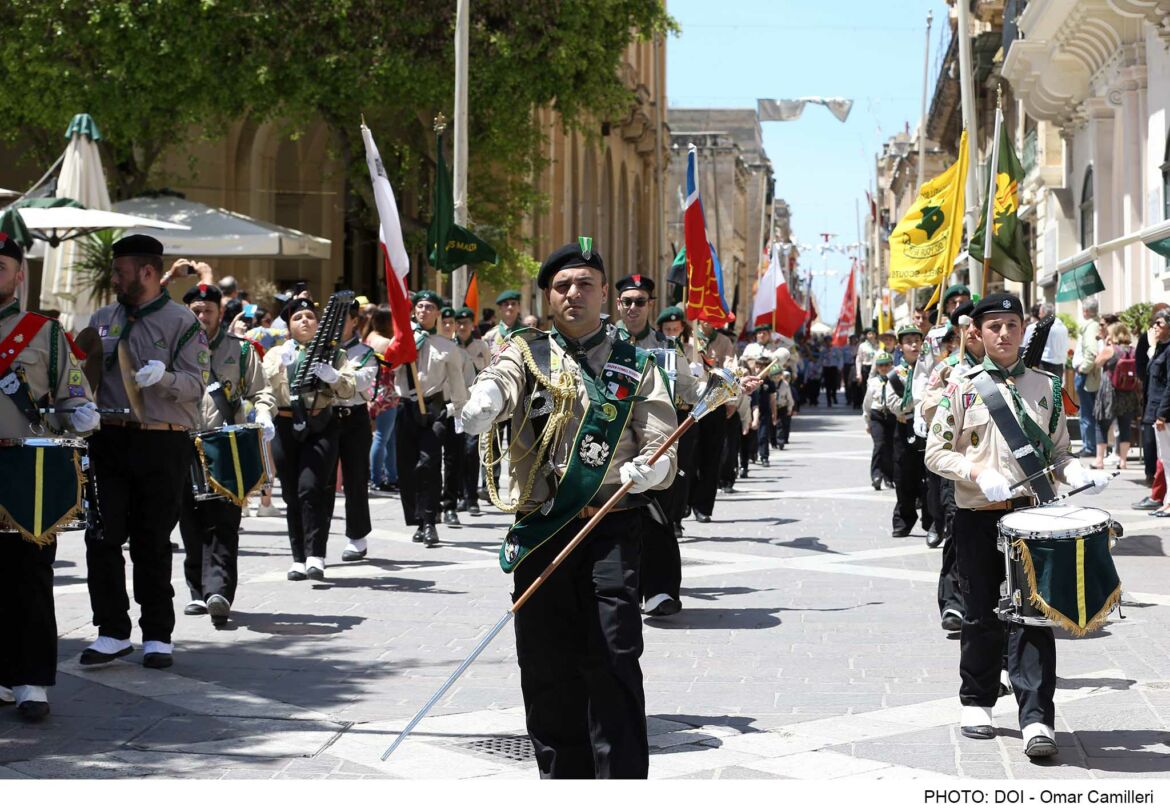 Scouts Annual Parade in Valletta - TVMnews.mt