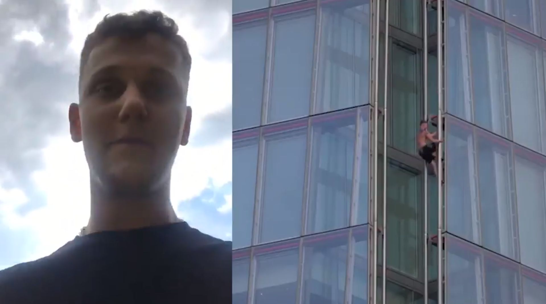 Watch: George King, 19, scales The Shard - a dream come true - TVMnews.mt