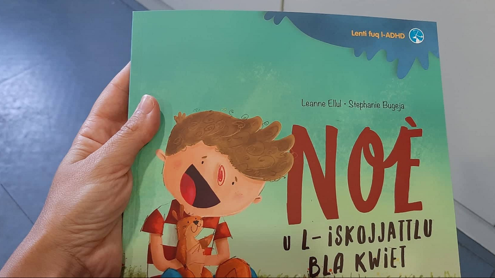What is different about Noah? Book in Maltese explains ADHD to children ...