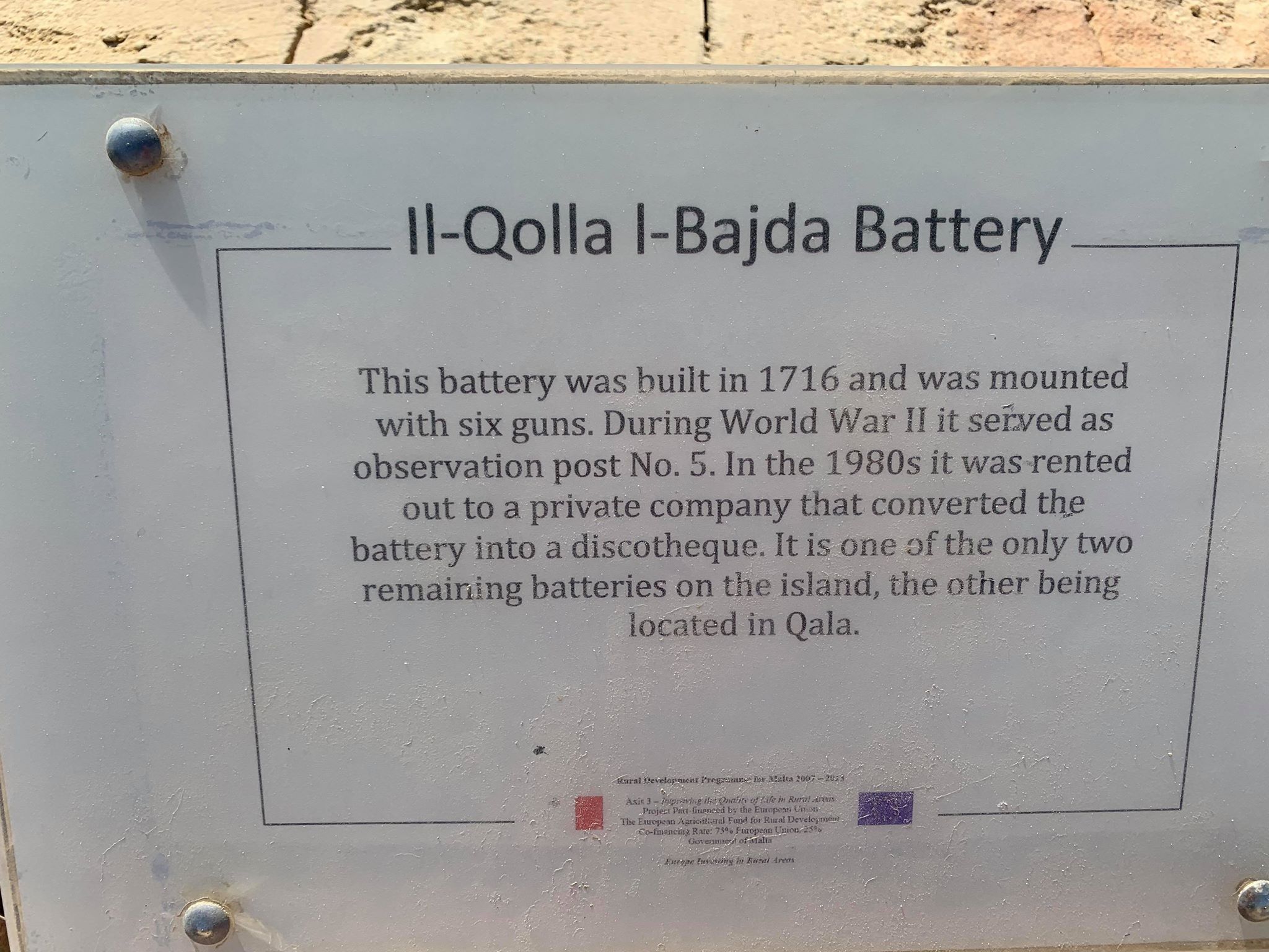 ARA: Kif spiċċat il-batterija tal-Qolla l-Bajda f'Għawdex - TVMnews.mt